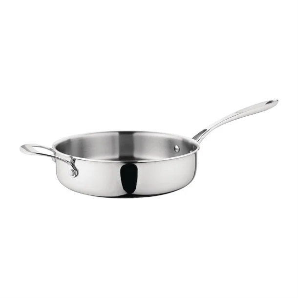 Sauteuse en Inox 240mm Vogue -pour les Recettes Exigeantes
